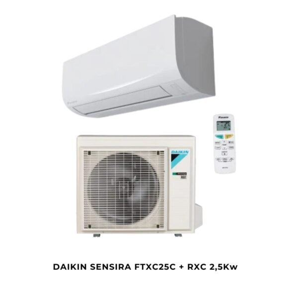 Daikin Split Airco | Daikin Sensira 2.5 Kw -FTXC25C-RXC